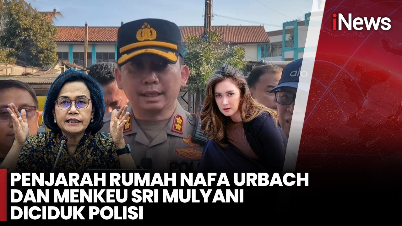 Penjarah Rumah Nafa Urbach dan Menkeu Sri Mulyani Ditangkap Polisi | iNews Room (04/09) - YouTube