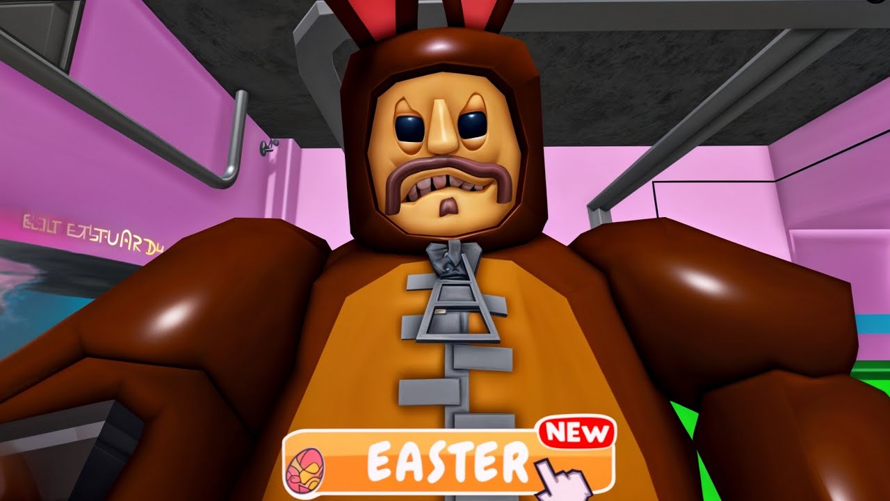 Roblox EASTER BARRY'S PRISON RUN! (OBBY) - YouTube