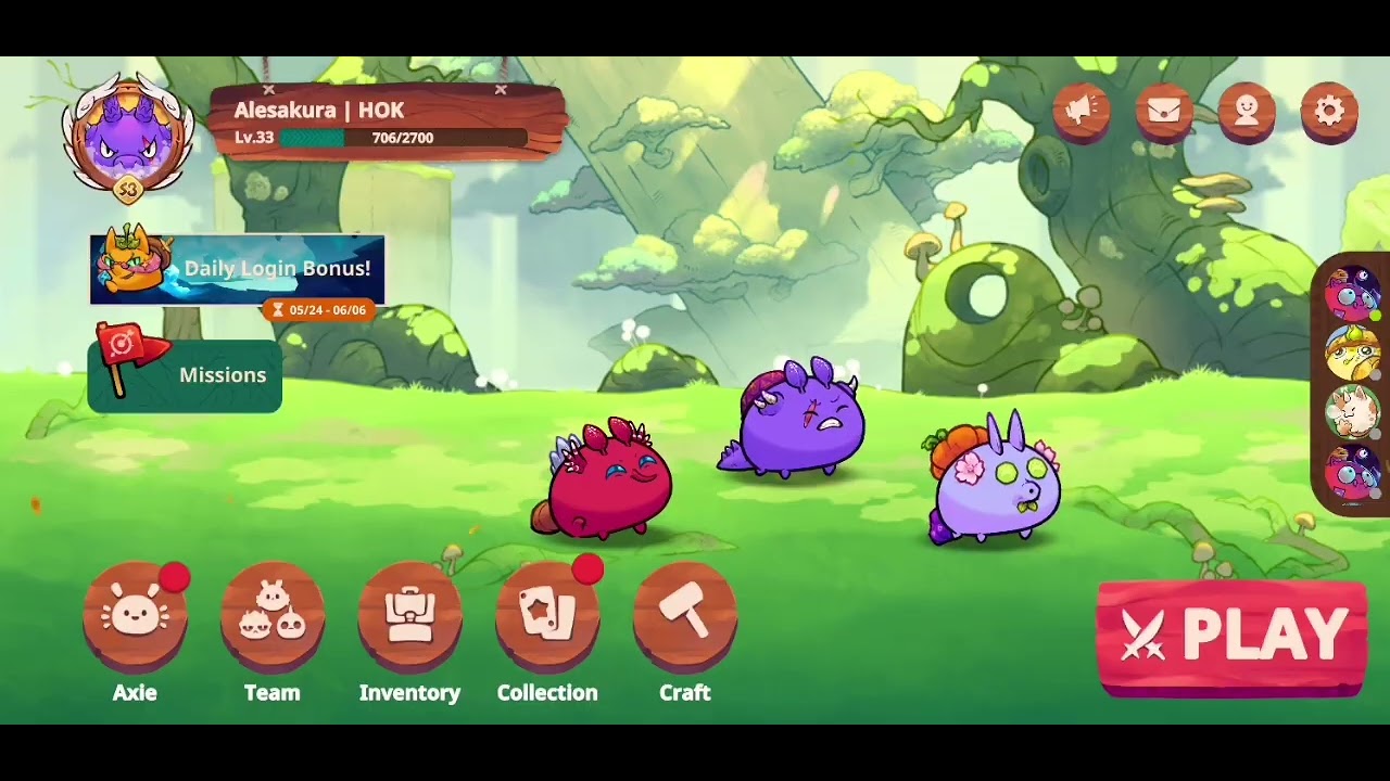 Primer Axie Starter evolucionado al máximo. Tripp. Axie Infinity Origin ...