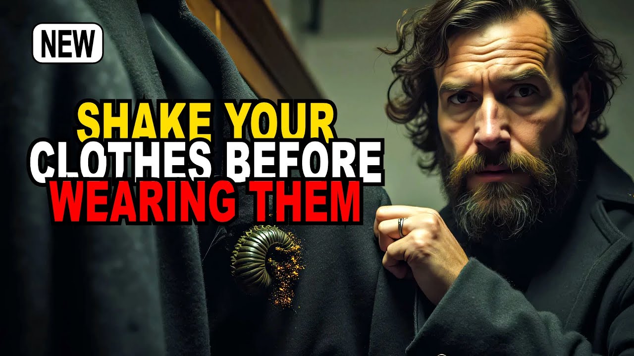 Why You Should Shake Your Clothes Before Wearing Them - YouTube