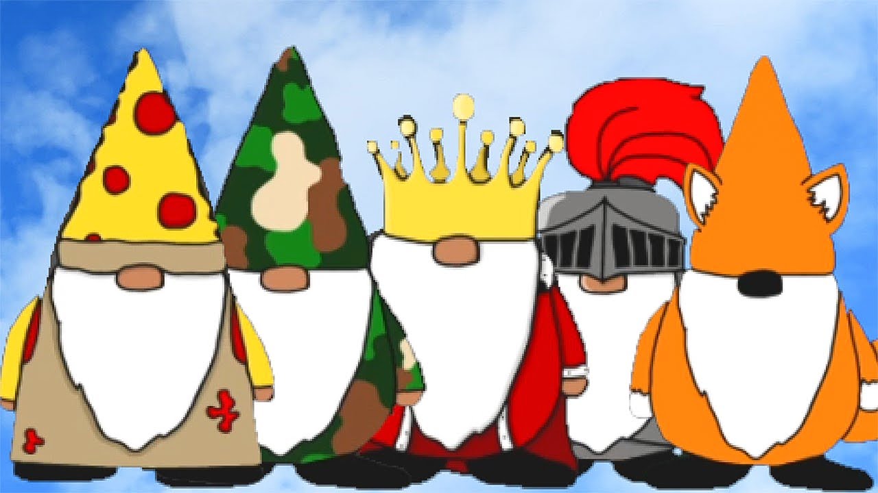 FIND the GNOMES *How to get ALL 5 NEW Gnomes* PIZZA KING KNIGHT ...