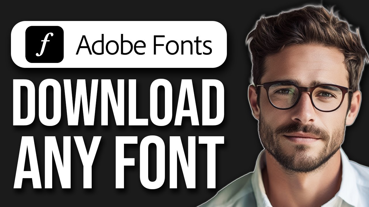 How To Download Adobe Fonts (2025) - YouTube