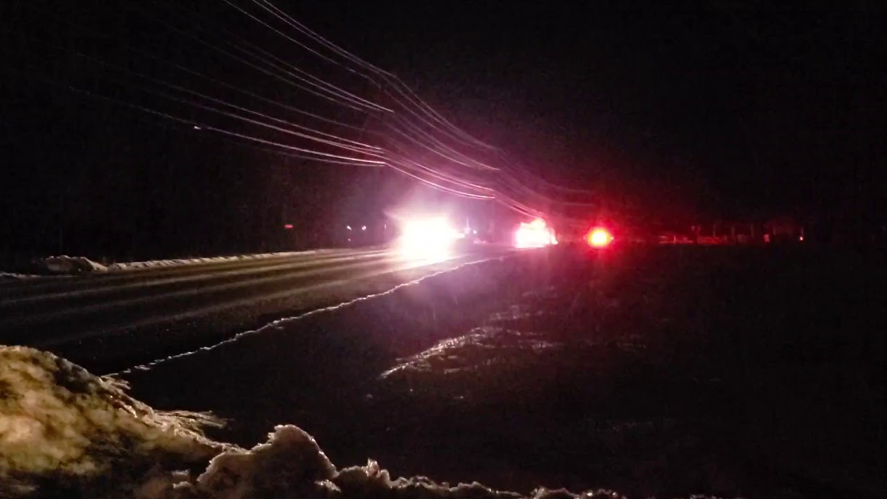 MDI Swim Team Greeted By 1st Responders - YouTube