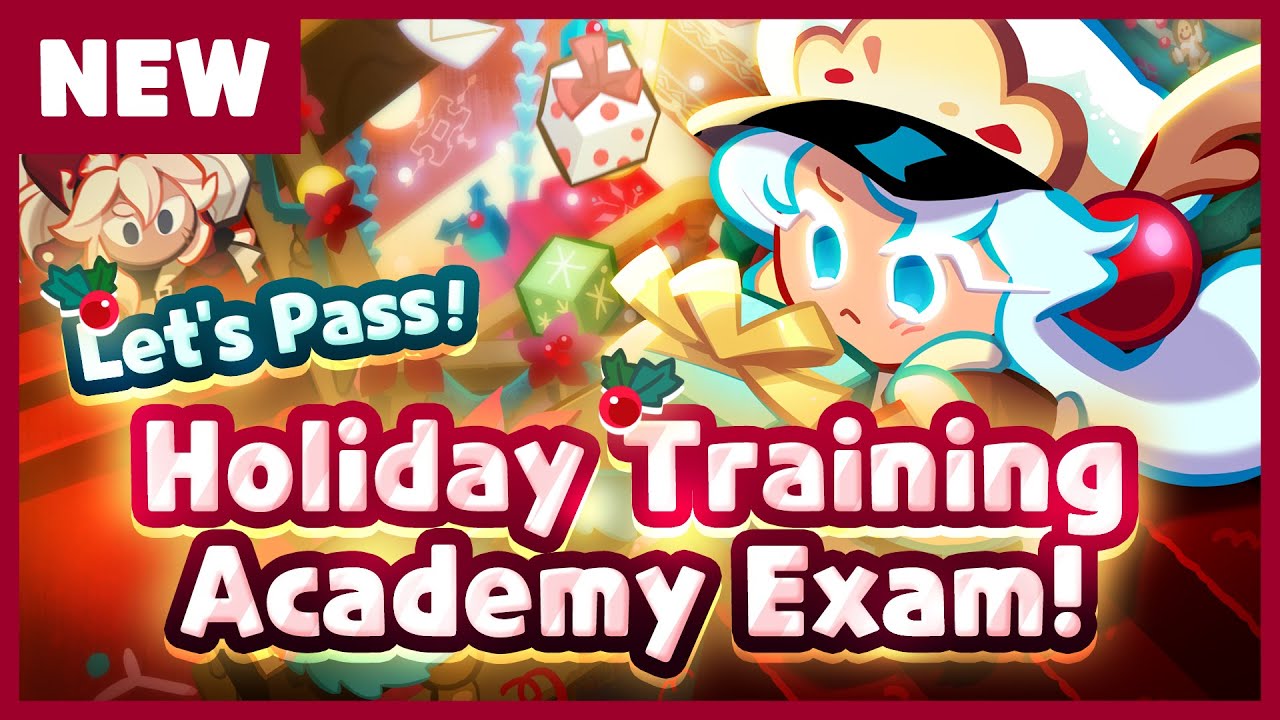 CookieRun: OvenBreak Update Preview | Holiday Training Academy Exam ...