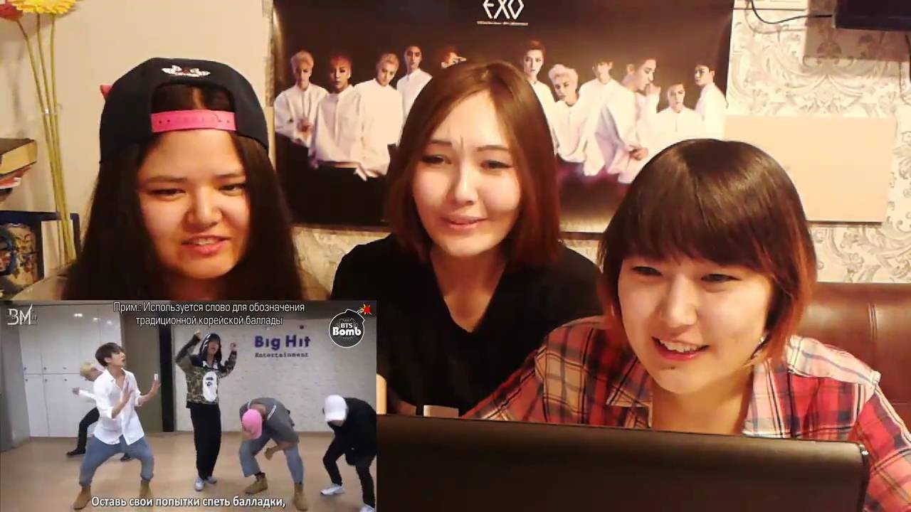 Reaction Bts Baepsae Dance Practice Youtube