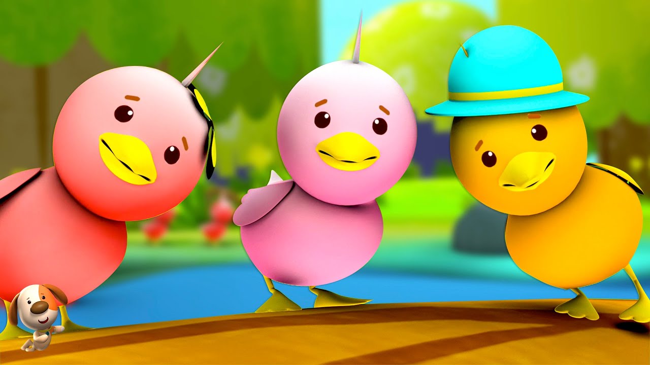 Quack Quack - Funny Little Ducks + More Nursery Rhymes for Babies - YouTube