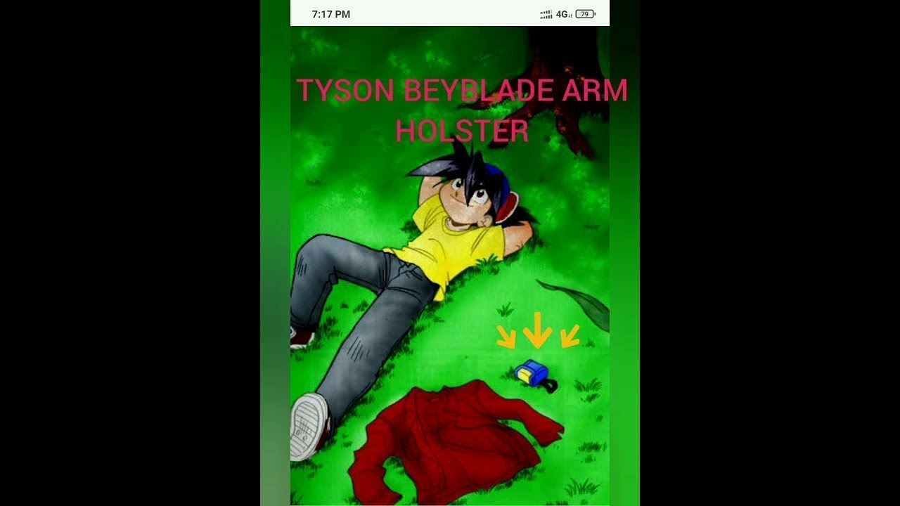 MY OWN BEYBLADE ARM HOLSTER - YouTube