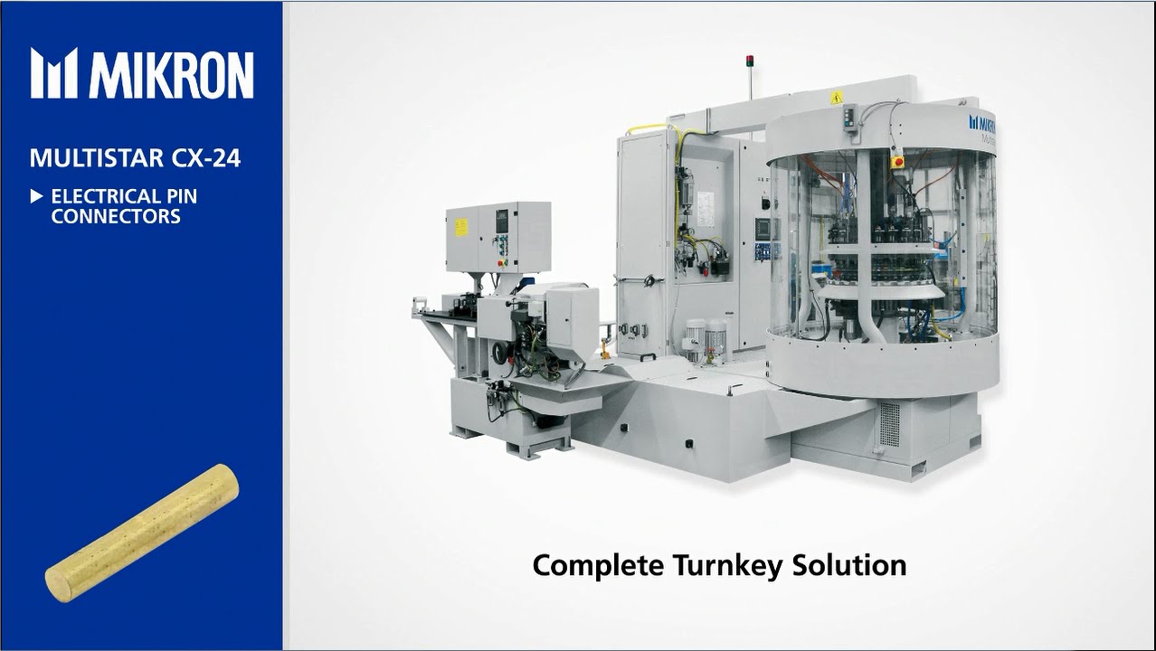 Rotary Transfer MIKRON Multistar CX-24 - Rundtaktmaschinen Electrical ...
