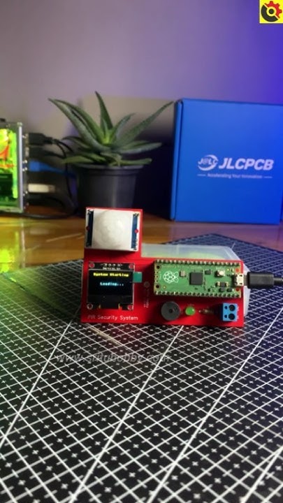 Simple Motion Detection System With Raspberry Pi Pico #jlcpcb #raspberrypi @sritu_hobby - YouTube