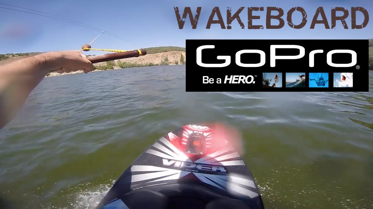 GOPRO HERO 4 WAKEBOARD (Cableski).Los Angeles de San RafaeL. 4K HD ...