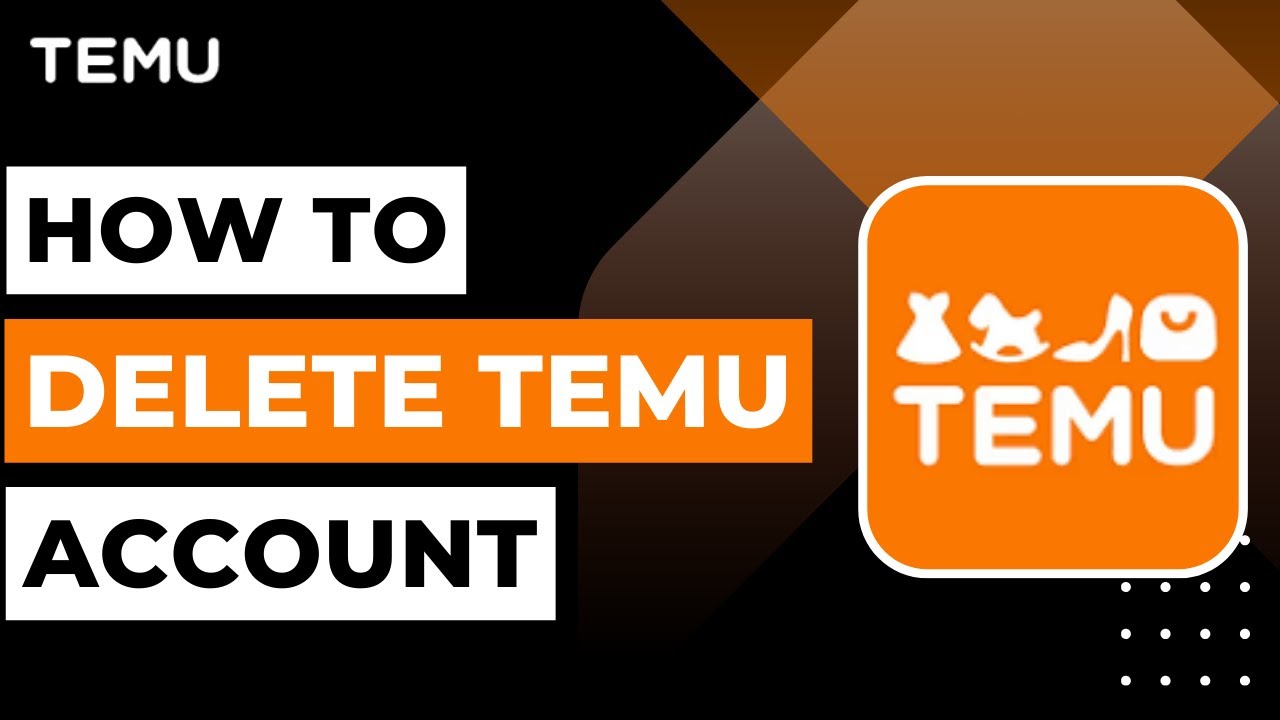 How to Delete Account in Temu ! - YouTube