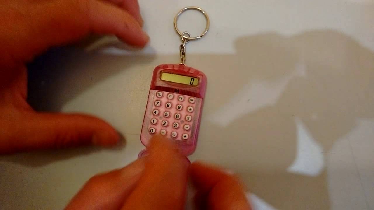 mini calculator - YouTube