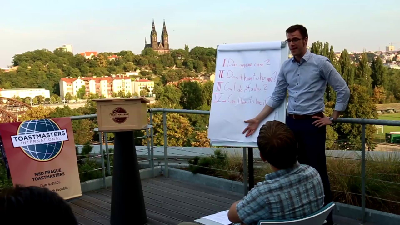 MSD Prague Toastmasters Promo - YouTube