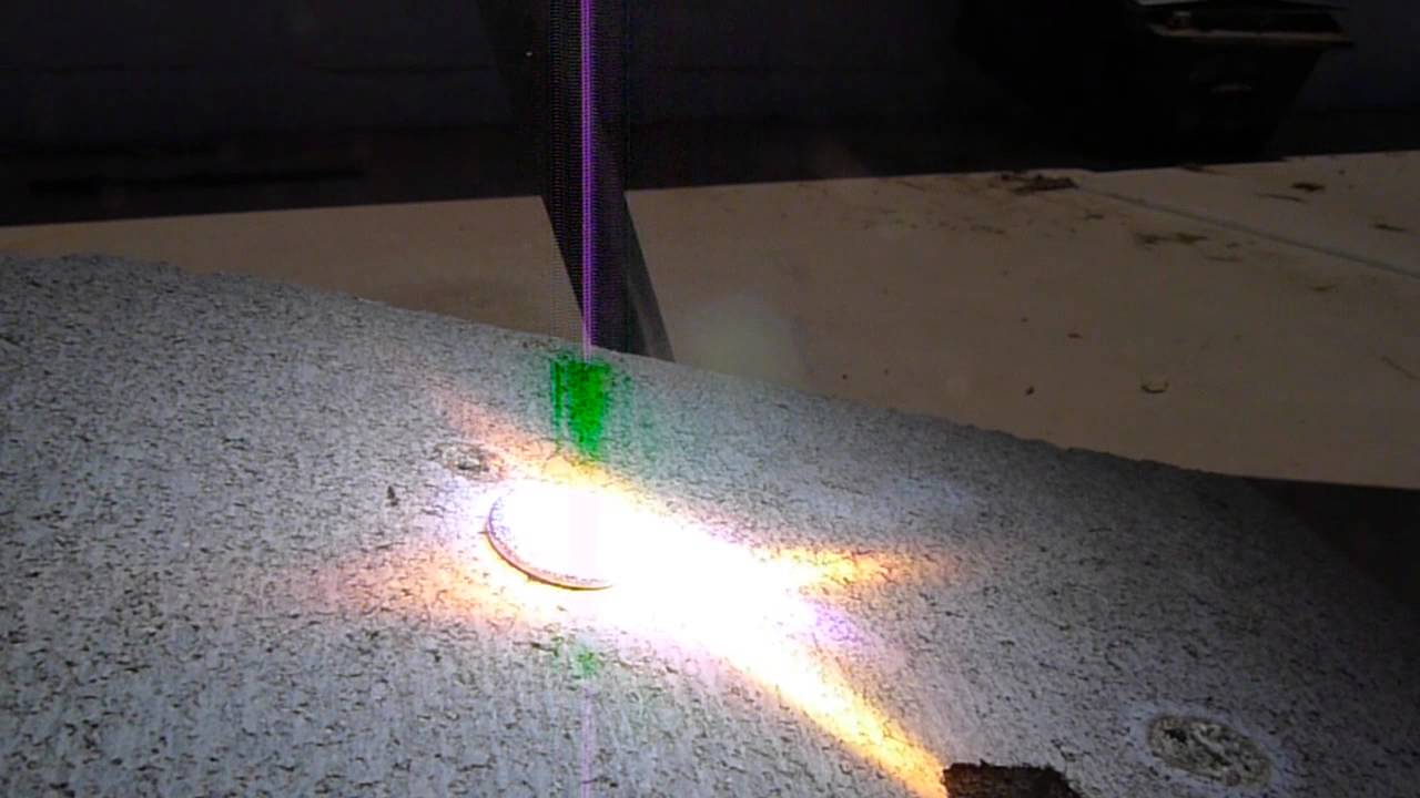 Fresnel lens melting U.S. nickel - YouTube