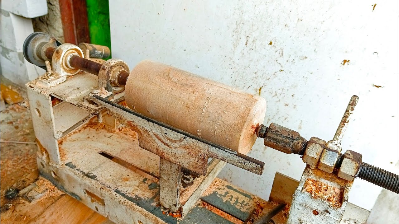 Menggunakan Klam Untuk Dua Lubang Tutup Yang Presisi - Bubut Kayu - YouTube