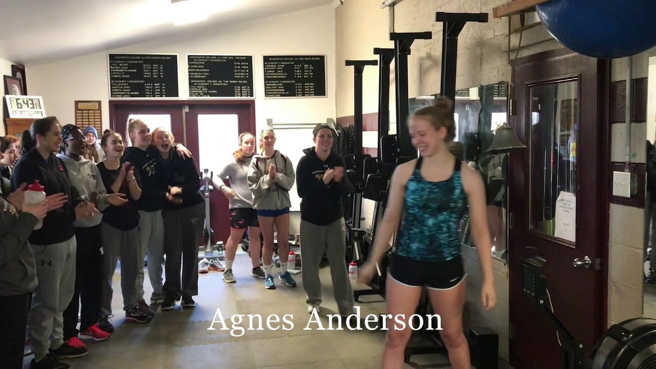 Washington College Shorewomen Rowing 2k PRs 3/8/18 - YouTube