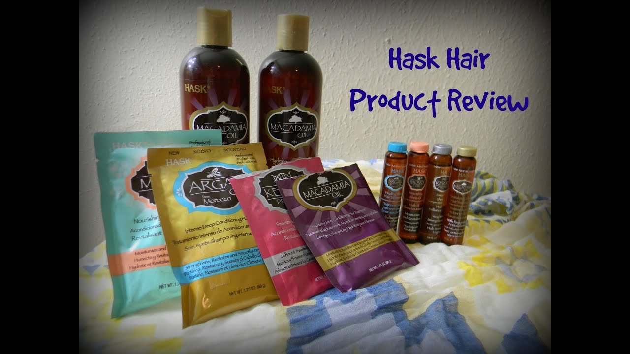 Review - Hask Hair Products - YouTube