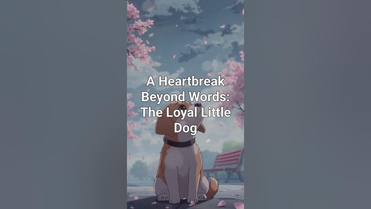 A heartbreak beyond words the loyal little dog. #doglover #growyourchannel # ...