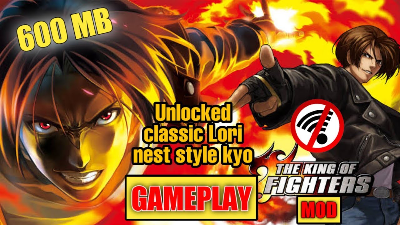 The King Of Fighters A 2012 Classic Lori And Nest Style Kyo Gameplay Android Youtube