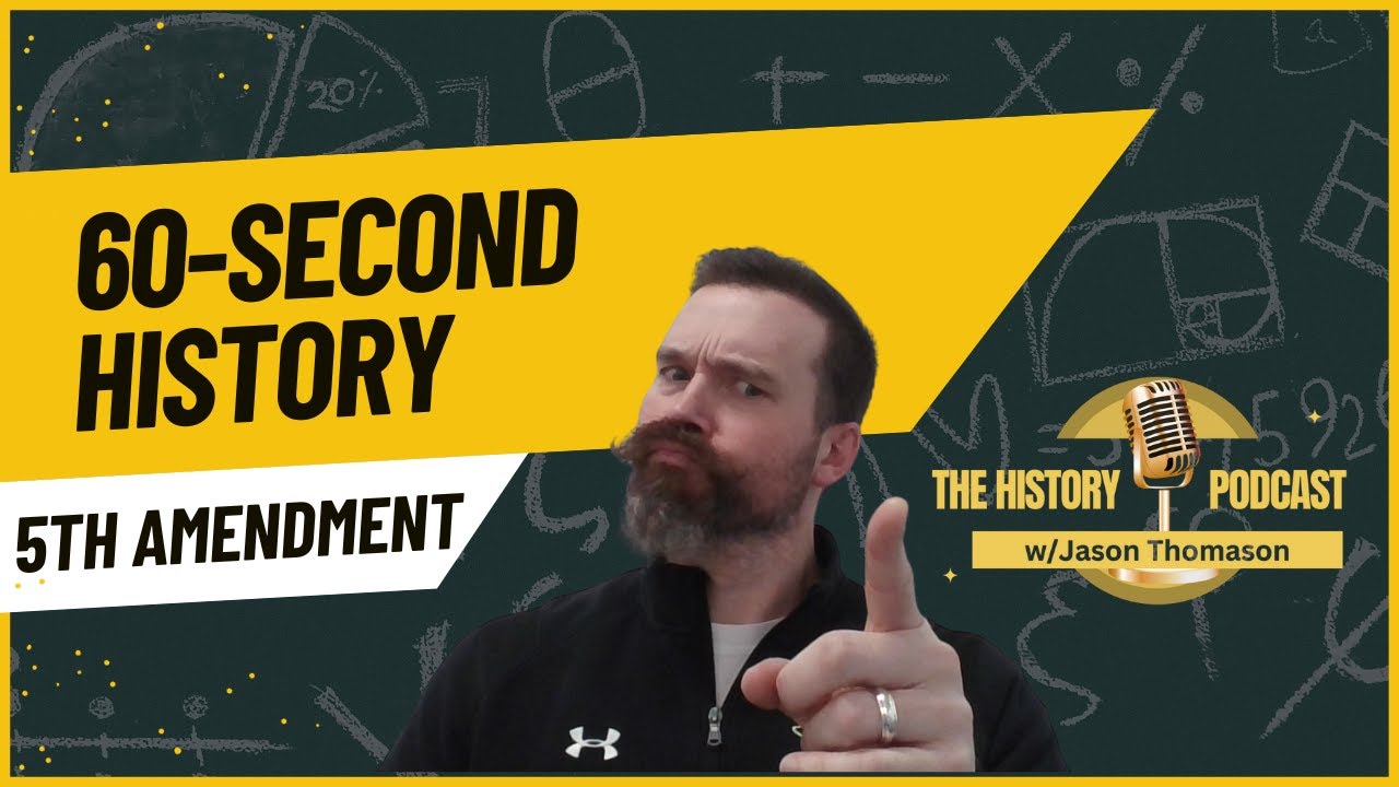 60-Second History: 5th Amendment - YouTube