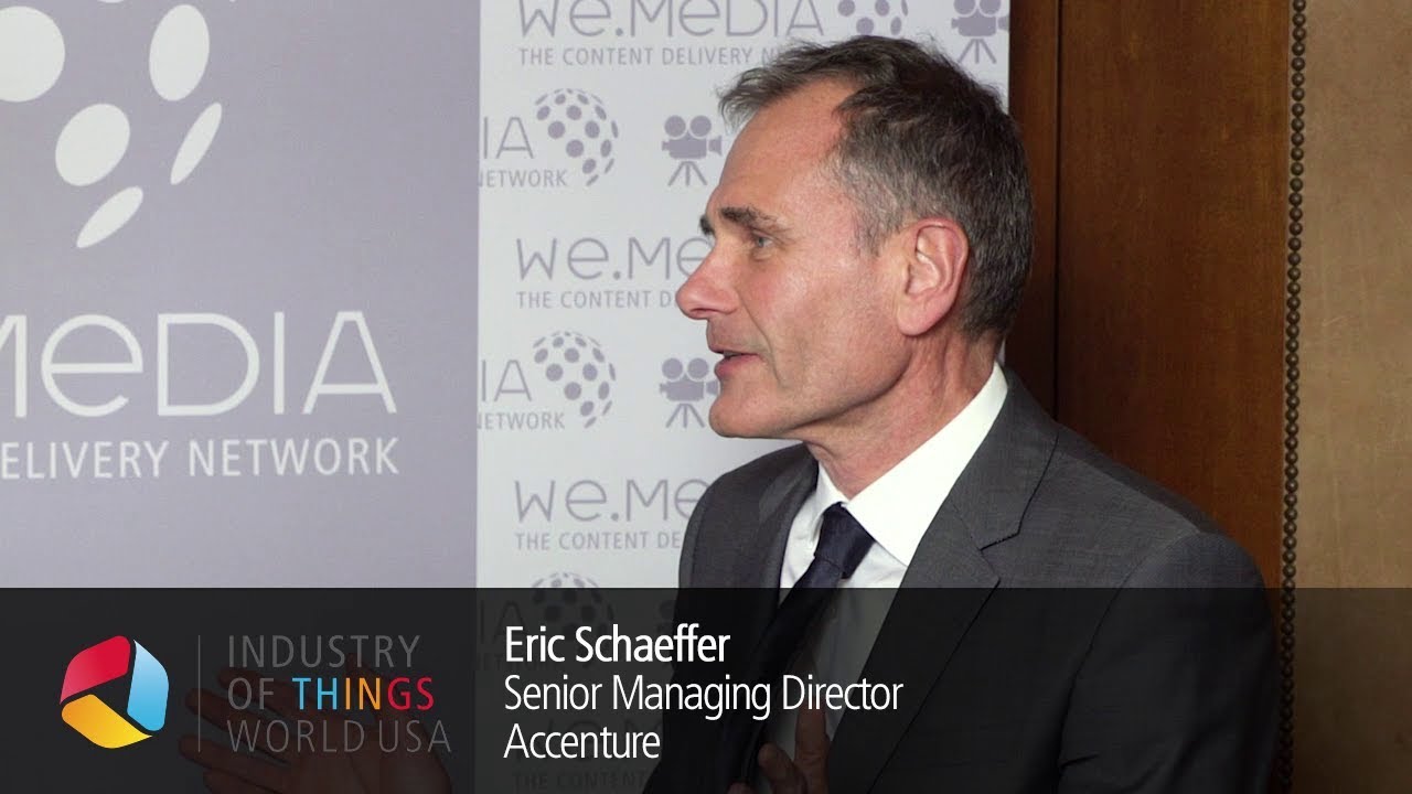 Industry of Things World USA 2018 Interview - Eric Schaffer, Accenture - YouTube