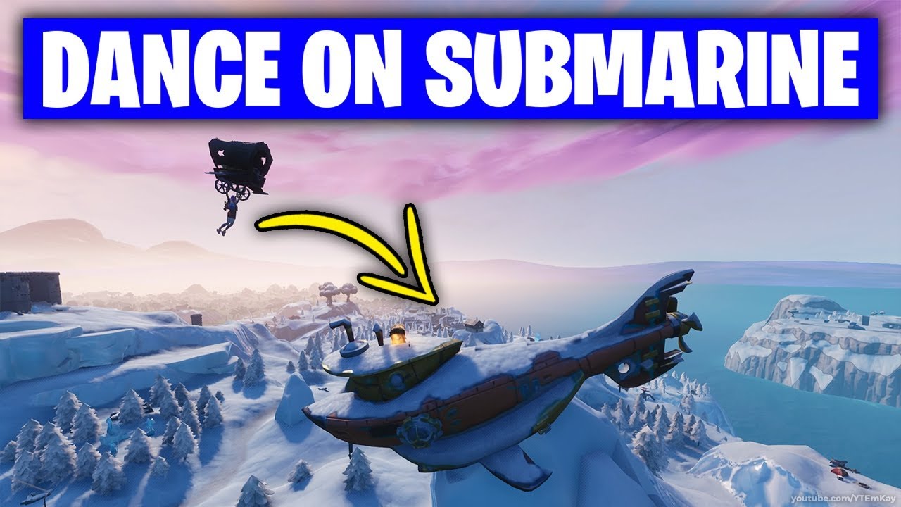 Fortnite 'Dance on top of a Submarine' LOCATION (Season 7 Week 1 ...