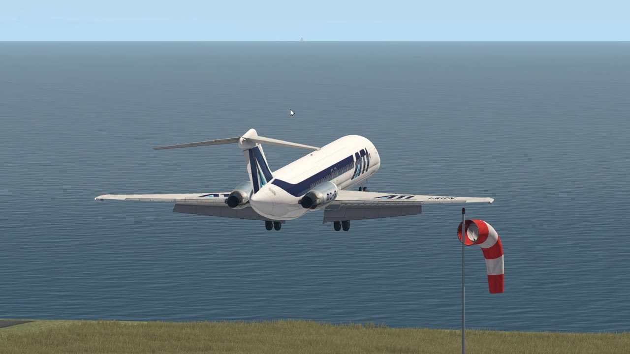 High Performance DC-9 Takeoff - YouTube