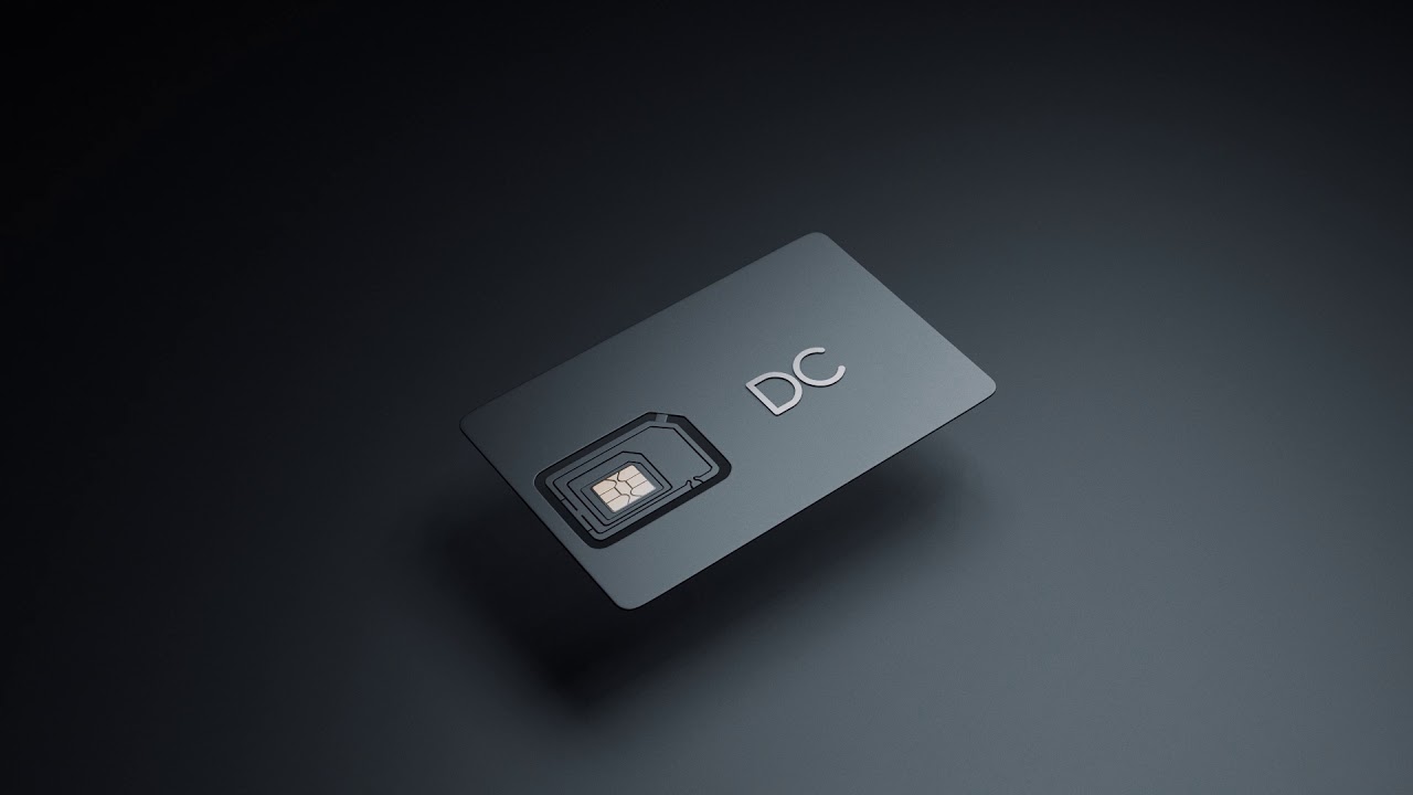 Blender SIM card product render(EEVEE) - YouTube