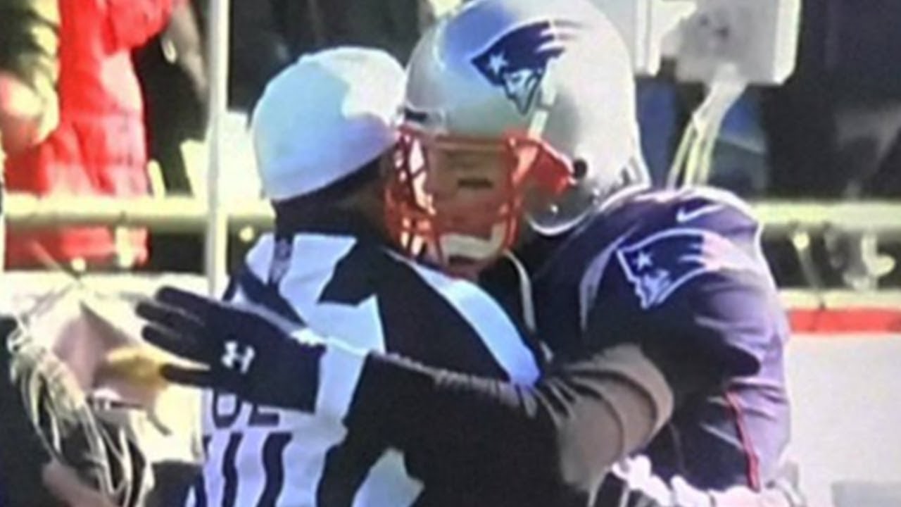 Tom Brady SLAMMED For CHEATING After He's Caught HUGGING Ref's Before ...