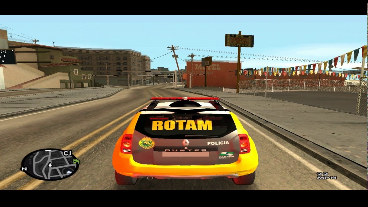 GTA PR Patrulhamento Duster ROTAM PMPR - YouTube
