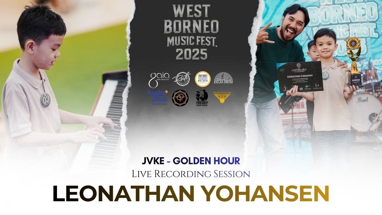 LEONATHAN YOHANSEN • “JVKE - Golden Hour” • West Borneo Music Fest ...