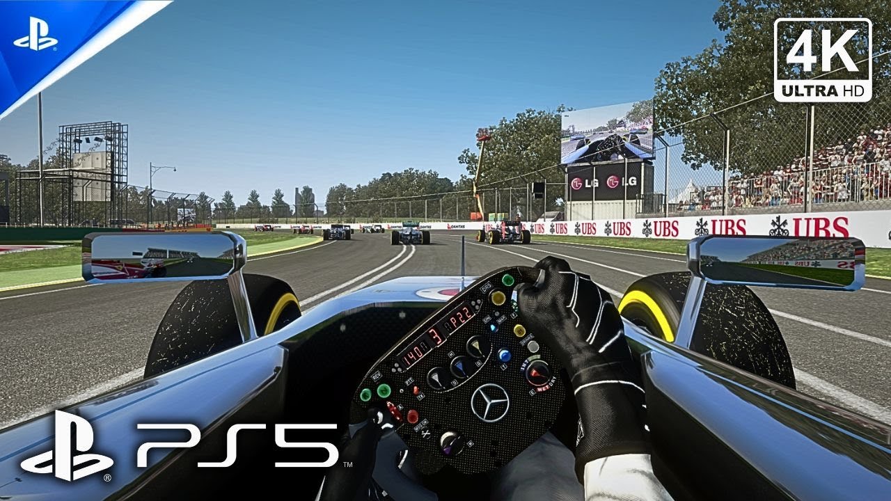 Formula 1 (4K 60FPS) Realistic ULTRA GRAPHICS Gameplay - YouTube