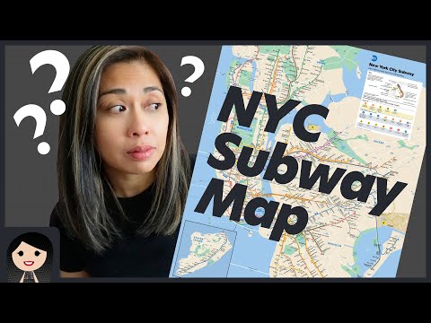 What's with the New York subway map?