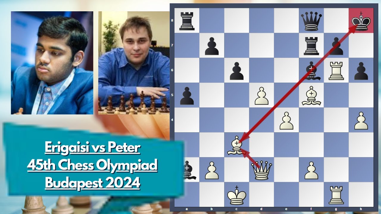 Chess Olympiad || Arjun vs Peter || 2024 - YouTube
