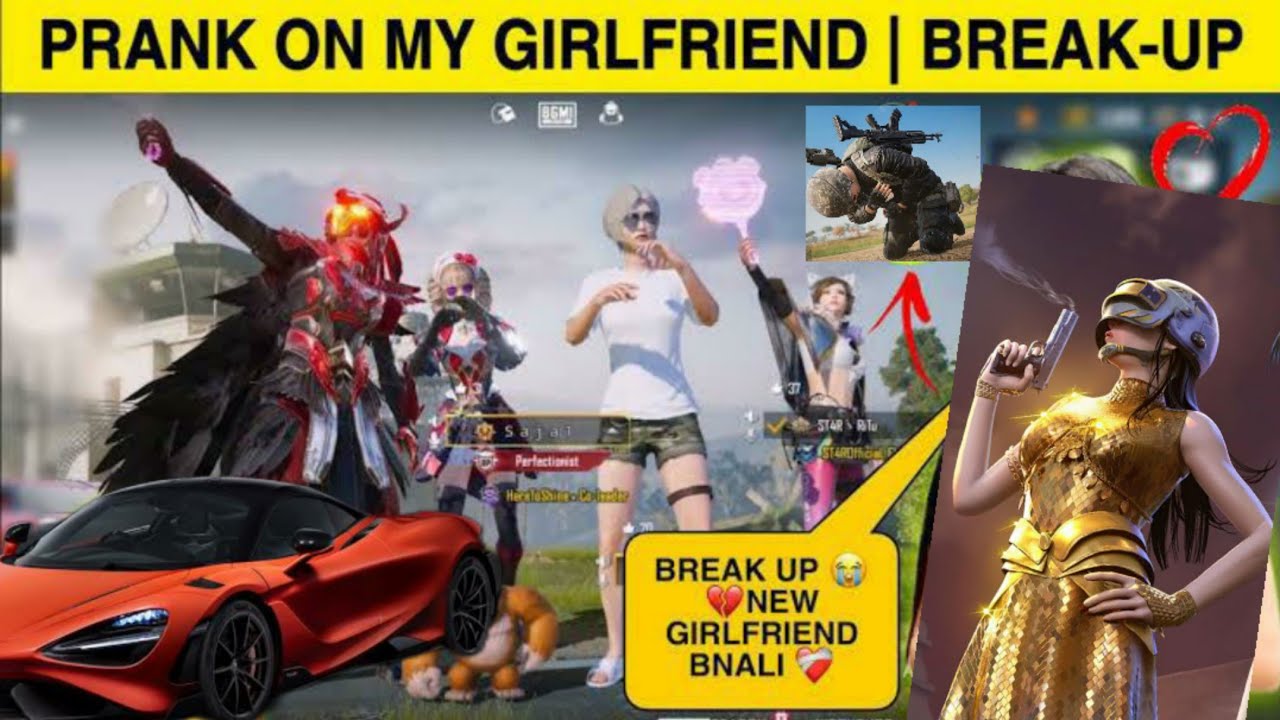 Pubg girlfriend prank video |Pubg mobile girlfriend prank - YouTube