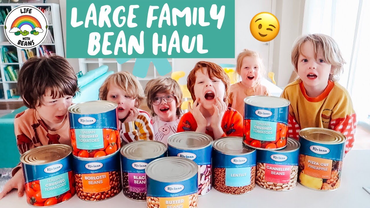 Large Family Bulk Food Haul & Vlog - YouTube