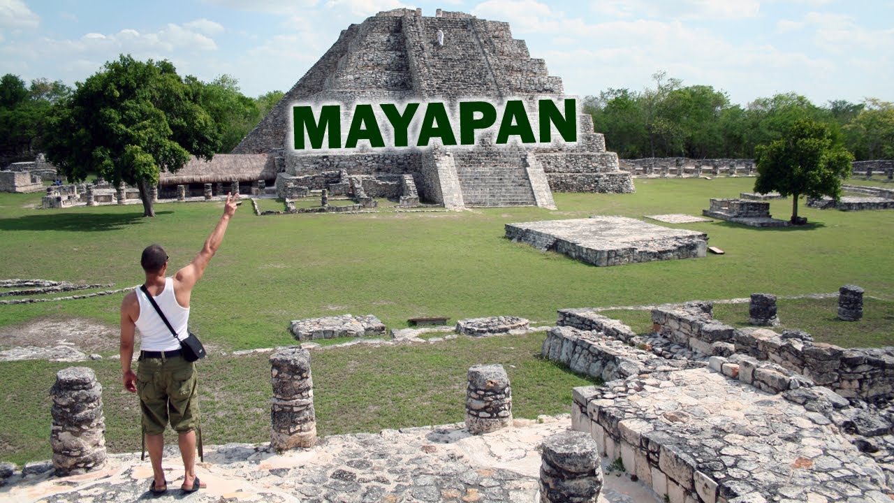 Maya in Mei 2010 — 02 — Mayapan - YouTube