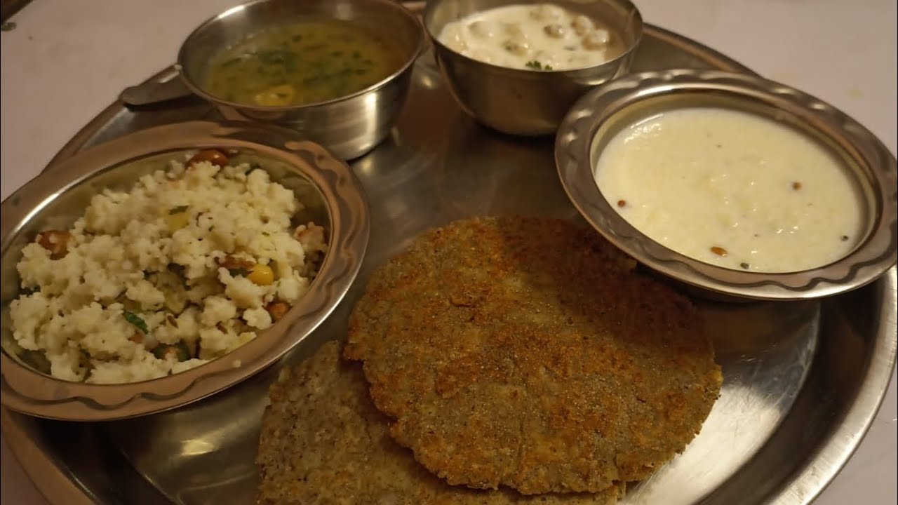 VRAT KI THALI || व्रत की थाली || Navratre special vrat ki thaali ...