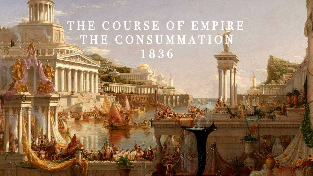 The Course of Empire: The Consummation, 1836 - YouTube