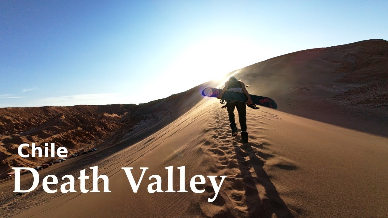 Sandboarding in Death Valley, Atacama Desert (Chile) - YouTube
