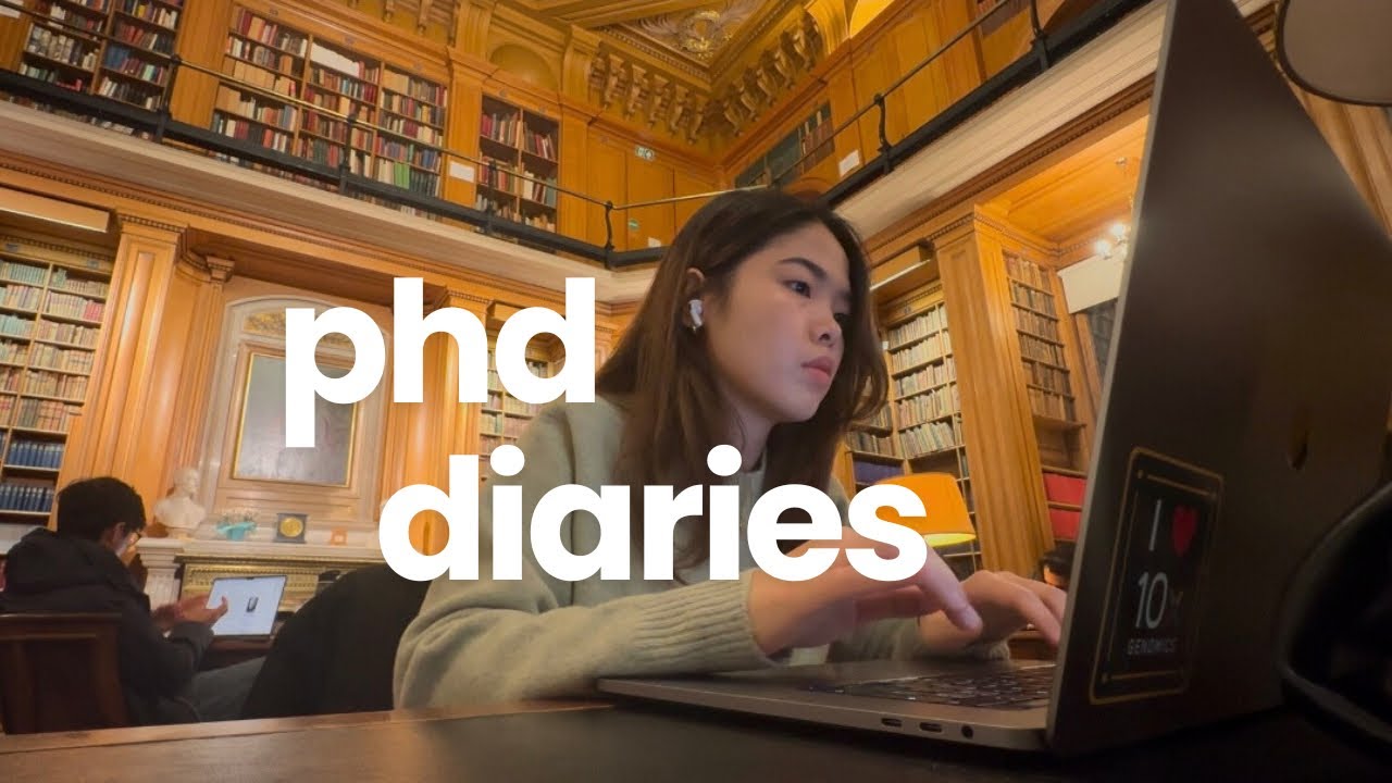 oxford phd vlog | phd diaries | study with me, computational biology ...