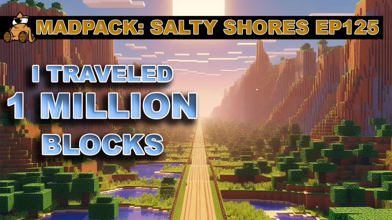 I Traveled 1 Million Blocks To Find An Ancient City!!! - MadPack: Salty ...