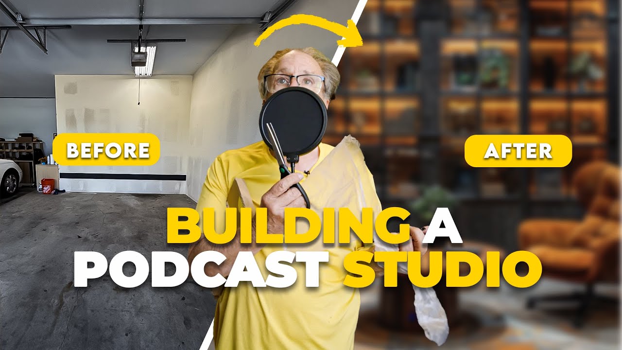 Transforming My Garage Into a Fully Functional Podcast Studio (PT1 ...