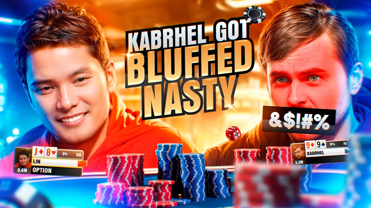 Ren Lin Perfectly Triple Barrels Kabrhel on the Bubble of WSOPE €50K ...