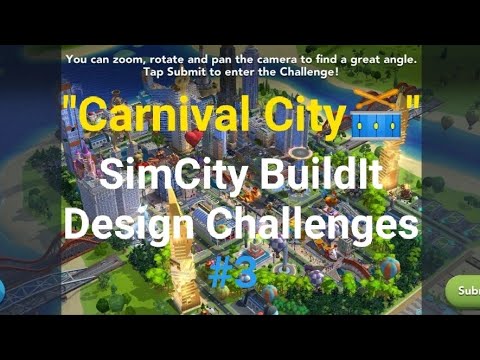 "Carnival City🥁" SimCity BuildIt Design Challenges #3 - YouTube