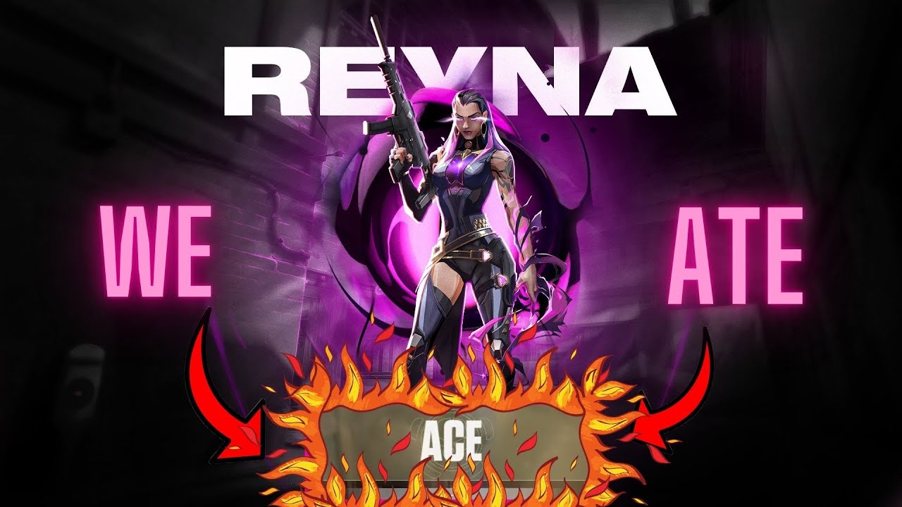 REYNA ACE AND ATE 💅💅 // VALORANT // #valorant #reyna #reynaclutch # ...