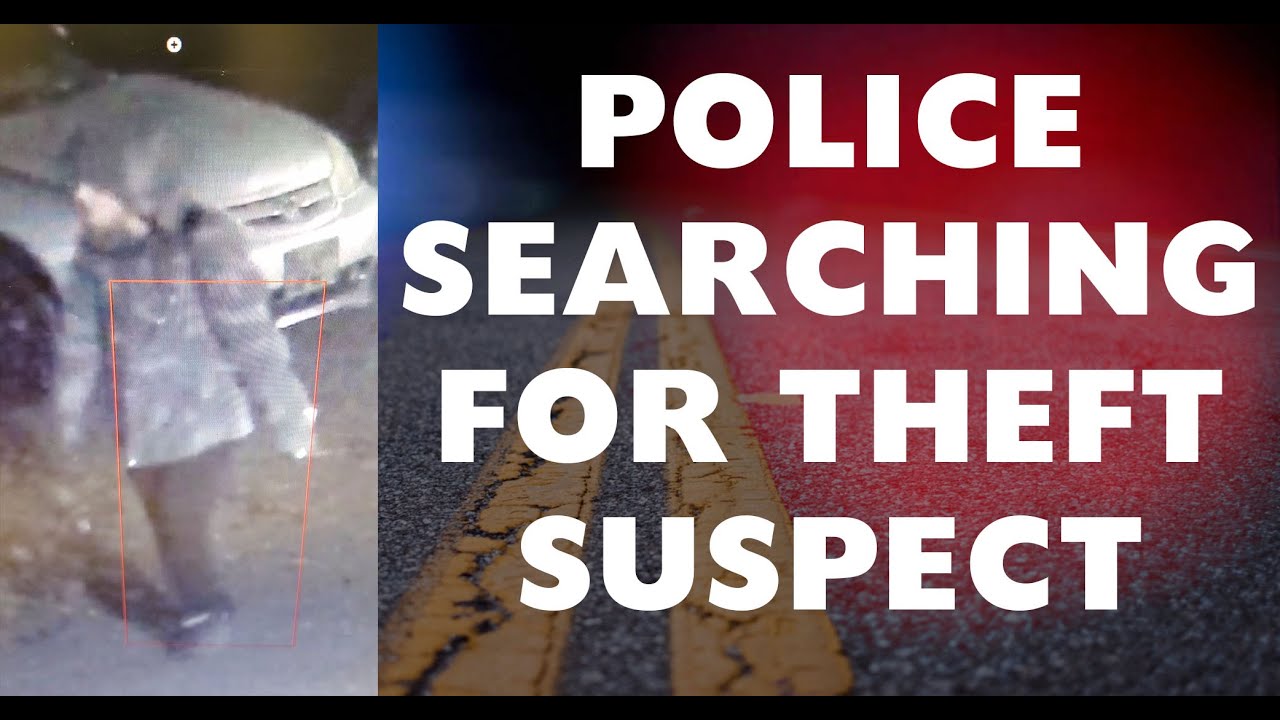 Police Searching For Theft Suspect - YouTube