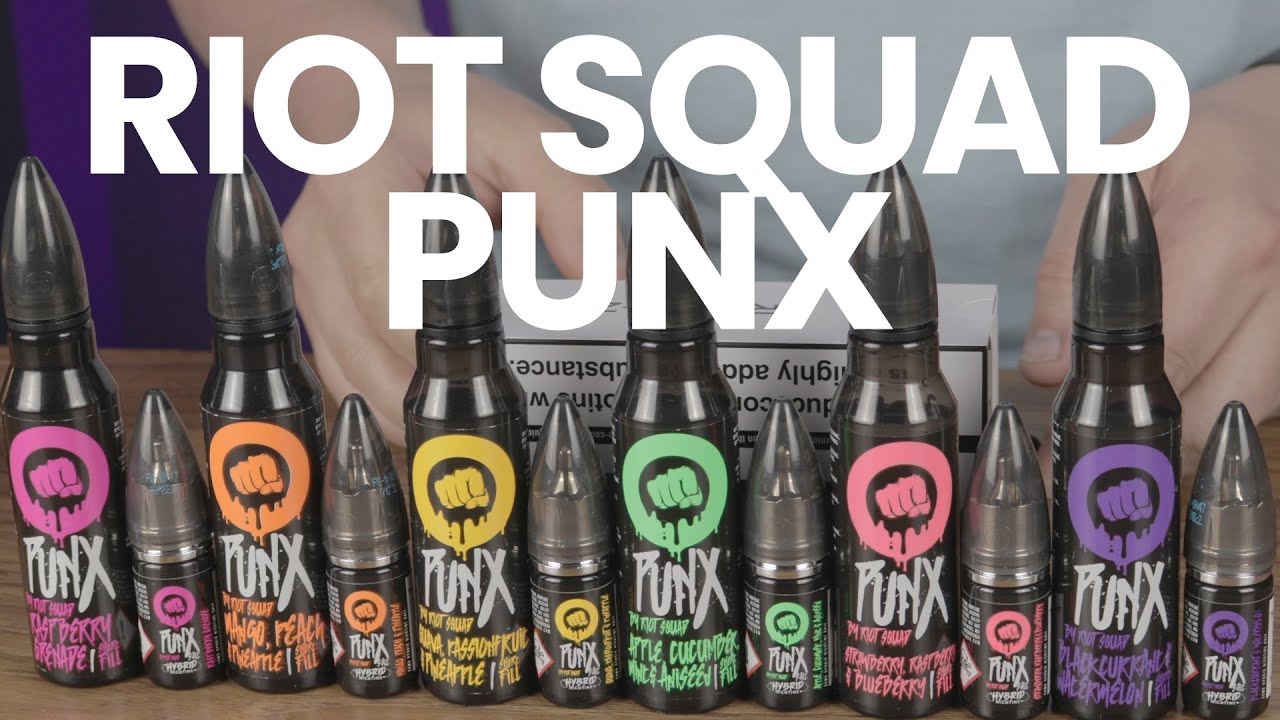 My New Favourite Vape? // Riot Squad Punx Eliquid Review - YouTube