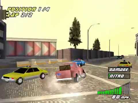 USA Racer PSX PlayStation 1 - (Intro + gameplay) - YouTube