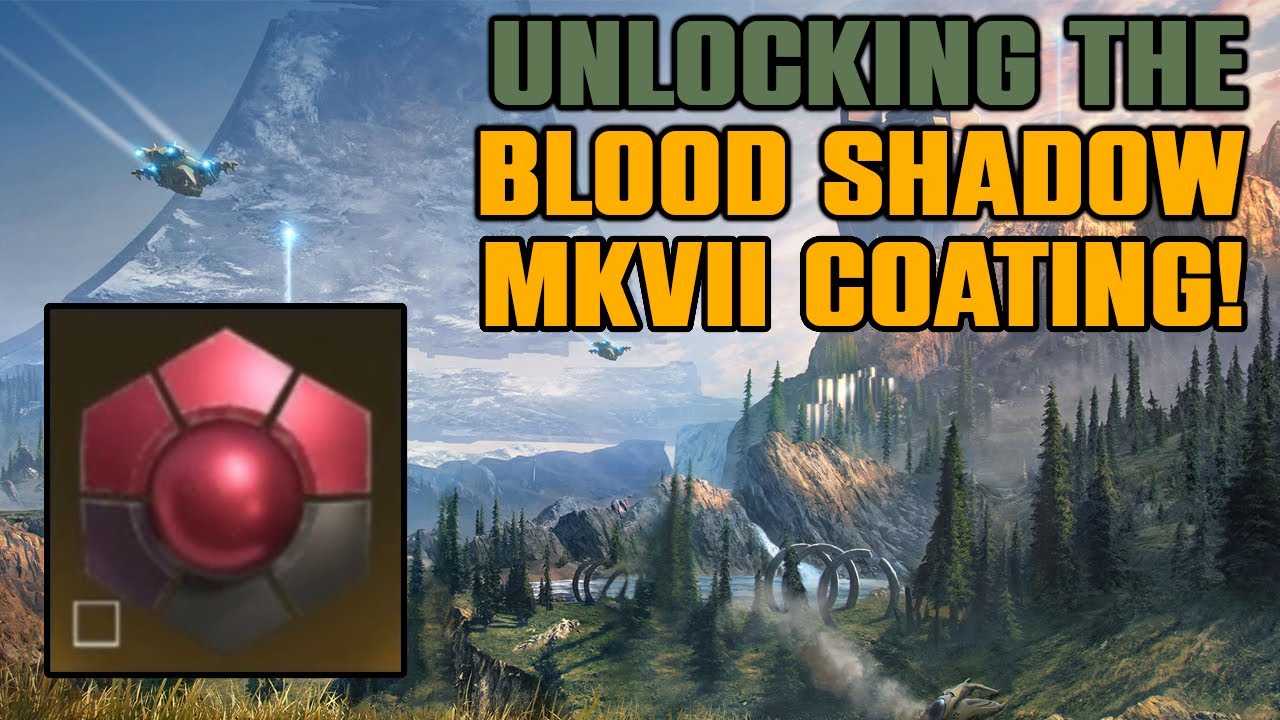 Unlocking the Blood Shadow MKVII Armor Coating! - Halo Infinite - YouTube